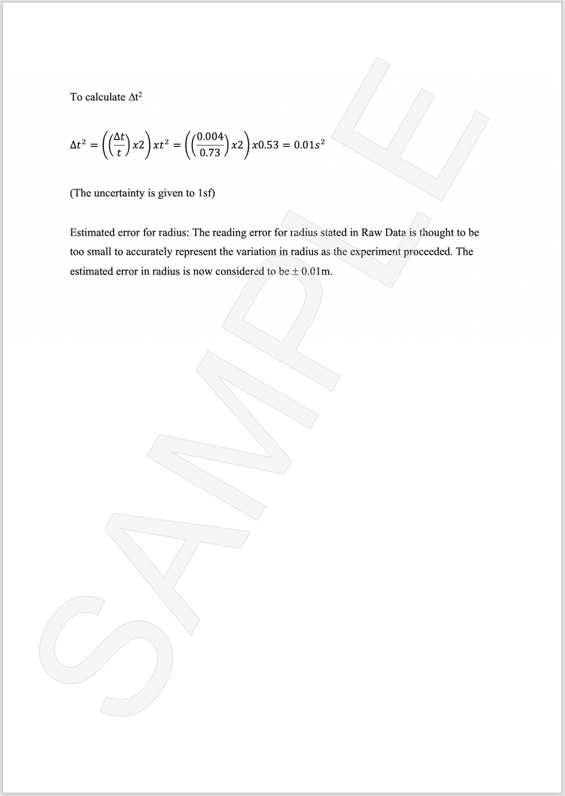 How To Write Your IB Physics IA Example And Assessment Included
