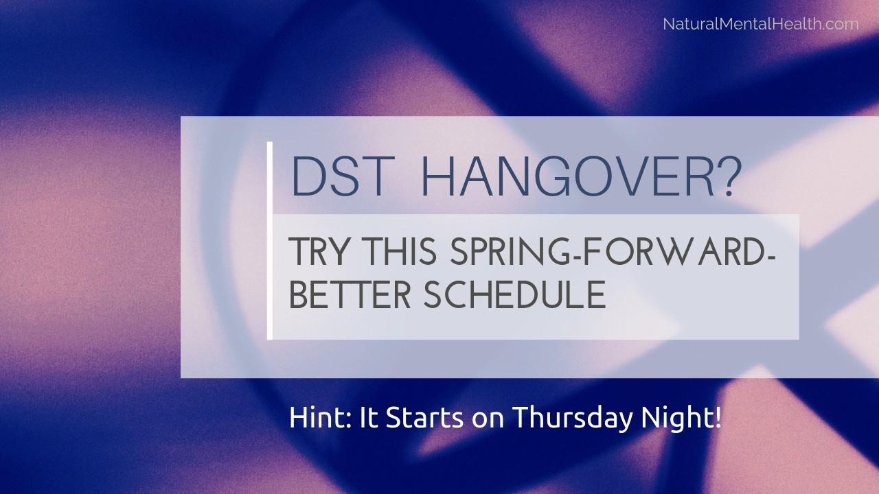 Daylight Saving Time Hangover? Try This Schedule