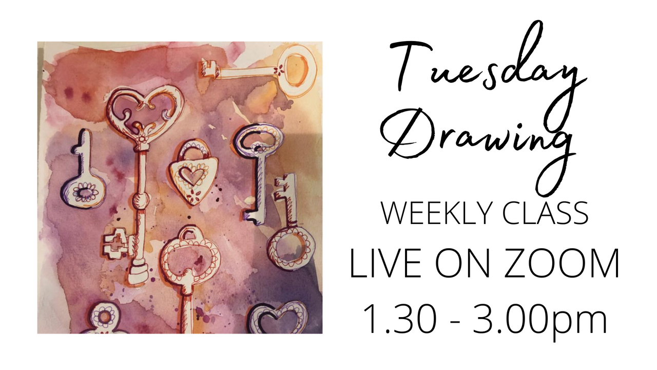 Learn art with Create! art school: Create at home Online and video