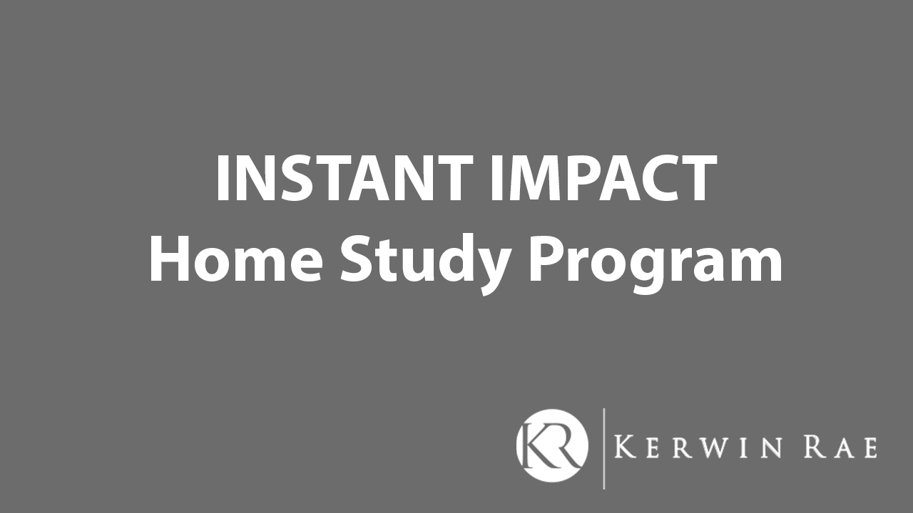 Kerwin Rae - Homestudy Courses
