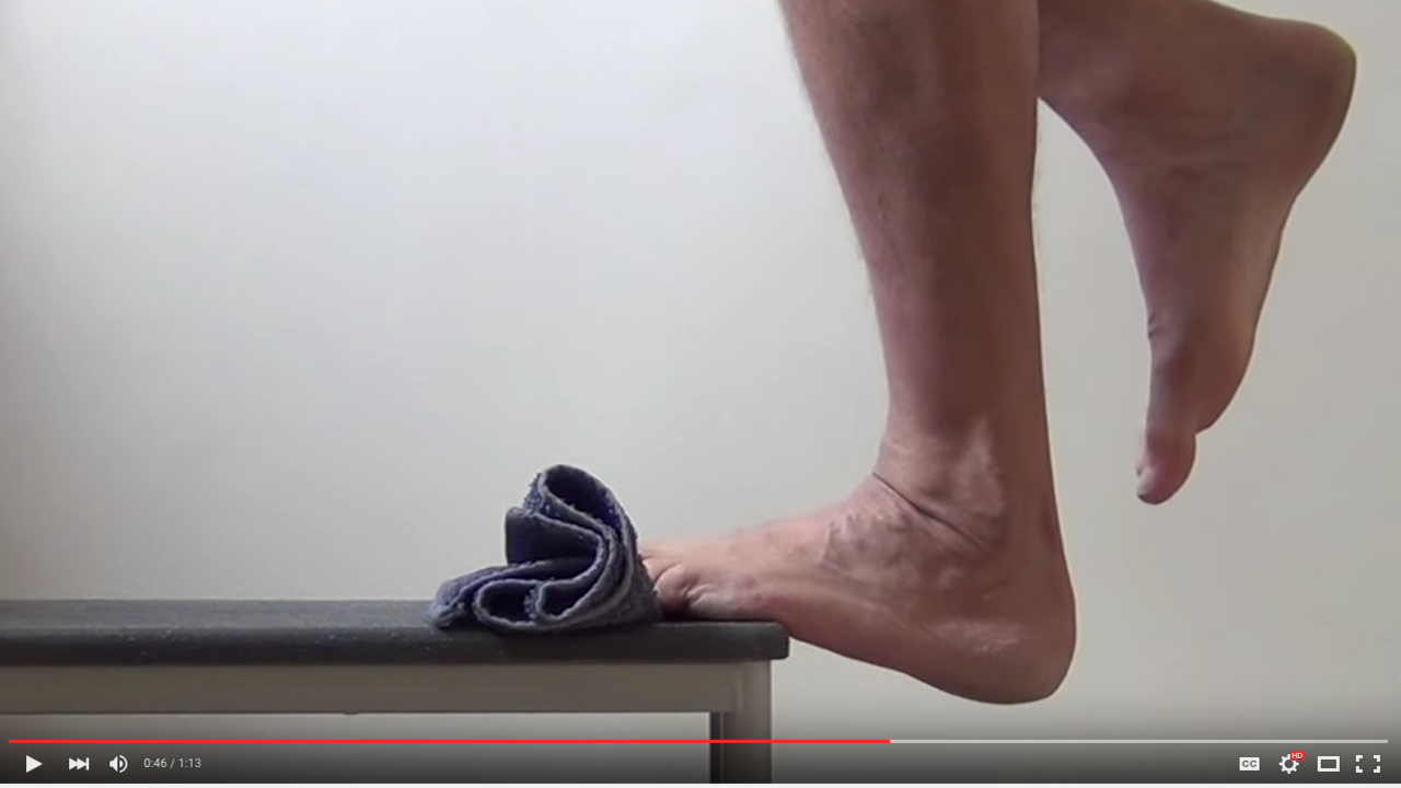Plantar Foot Strengthening - Rathleff Exercise
