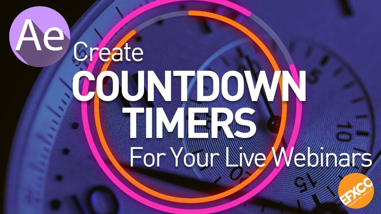 Efxco Tutorial Create Countdown Timers For Your Live Webinars