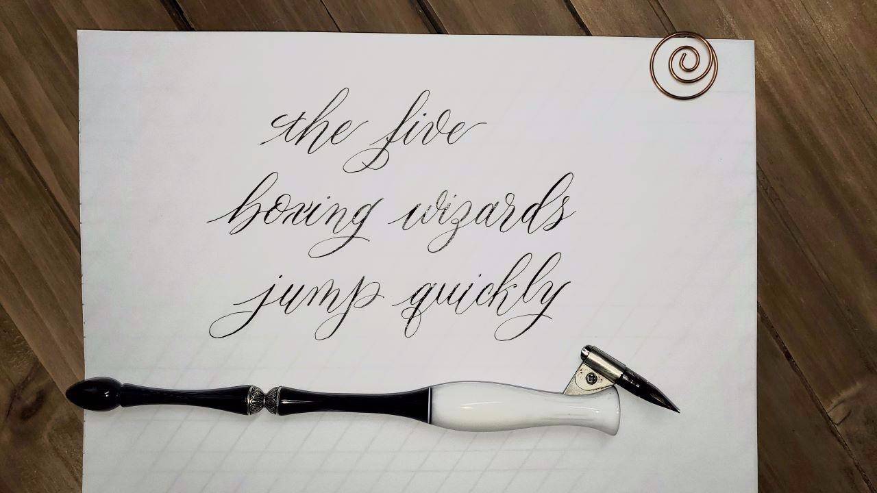 Turn Your Copperplate Calligraphy to Modern Style in this Class