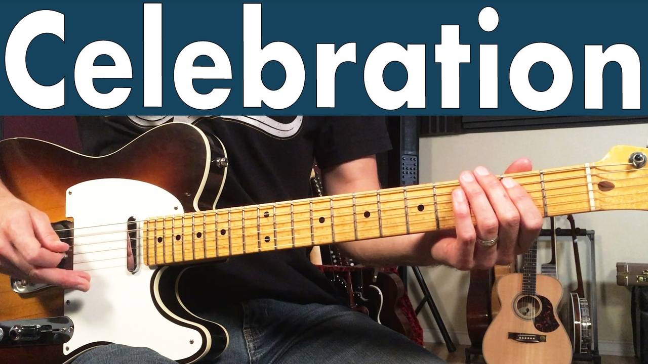 How To Play Celebration On Guitar | Kool & The Gang Guitar Lesson