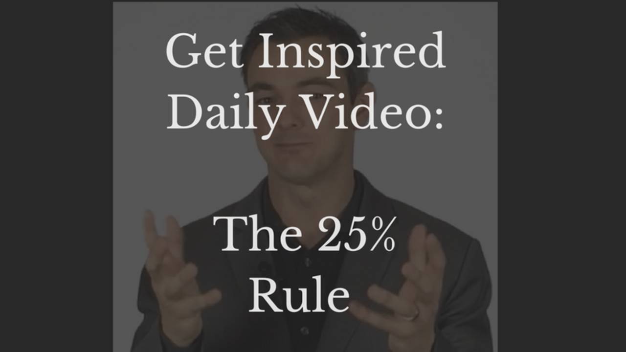 The 25 Rule