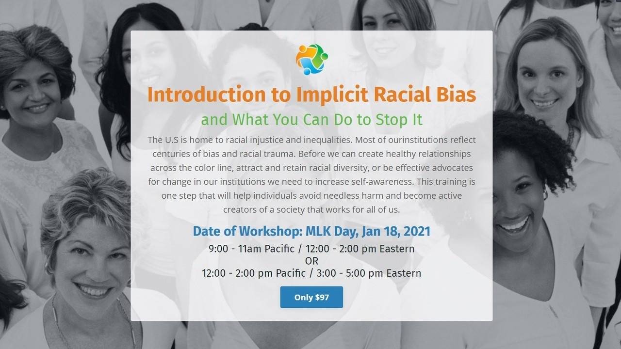 On Implicit Racial Bias: A Special MLK Workshop