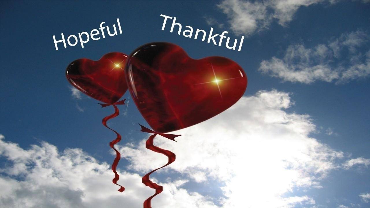 A Thankful Heart is a Hopeful Heart