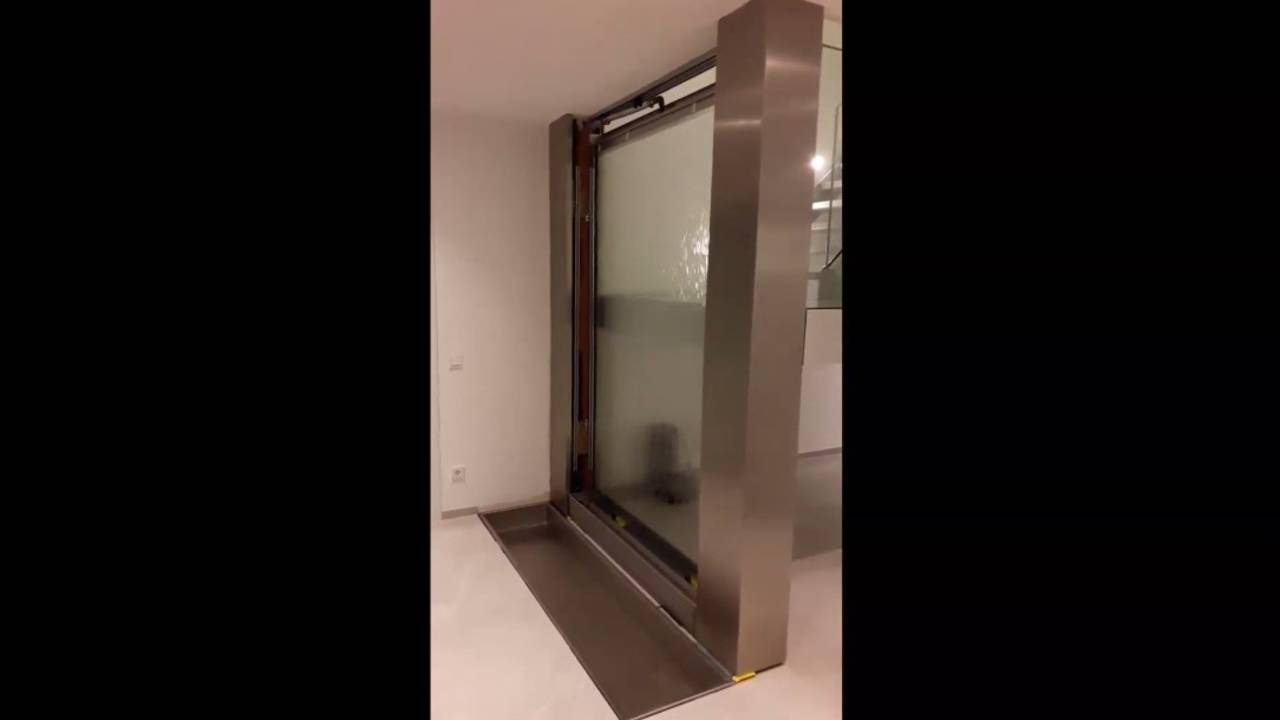 Glass Water Wall - not finished but already amazing