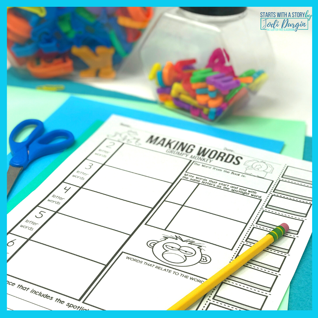 Grumpy Monkey Book Activities