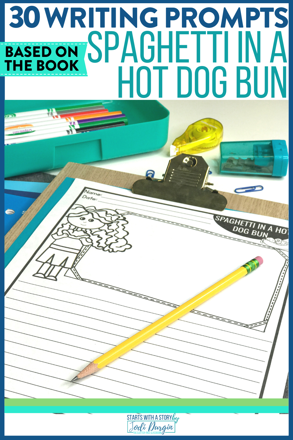 Spaghetti in a Hot Dog Bun Book Activities