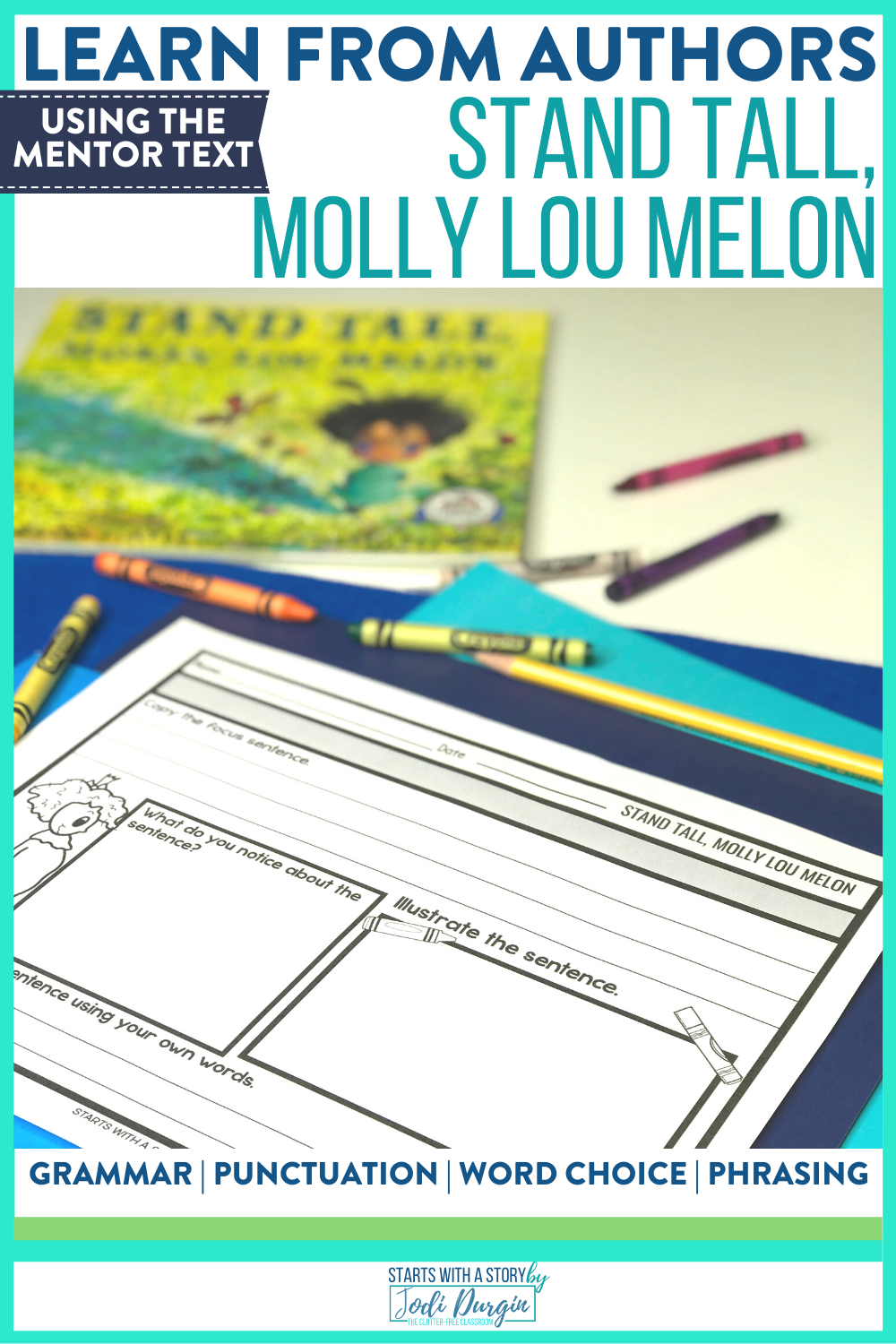 Stand Tall Molly Lou Melon Book Activities