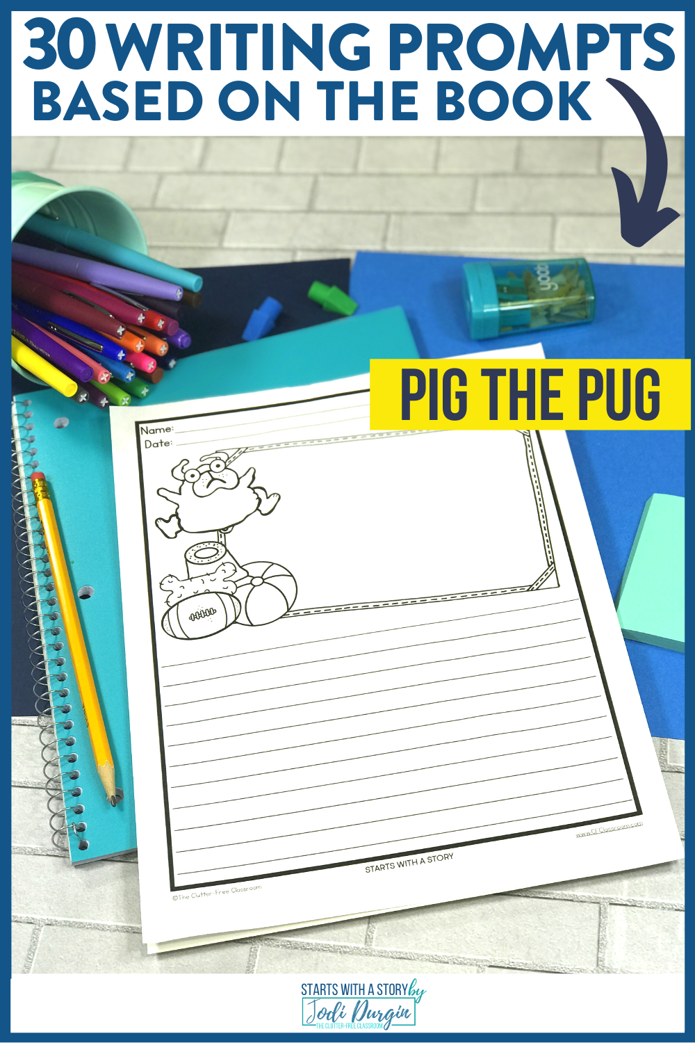 Pig the Pug Book Activities