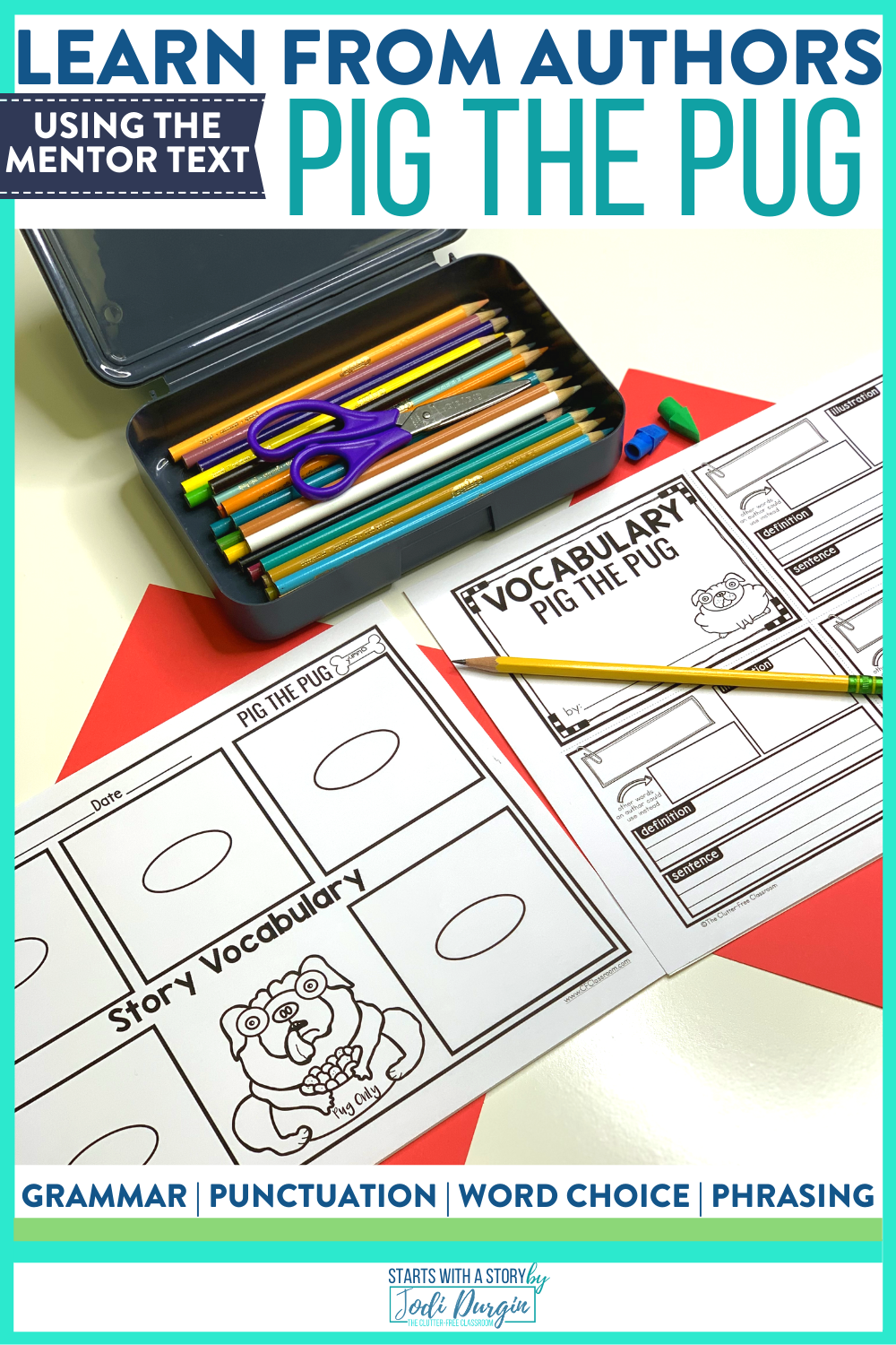 Pig the Pug Book Activities