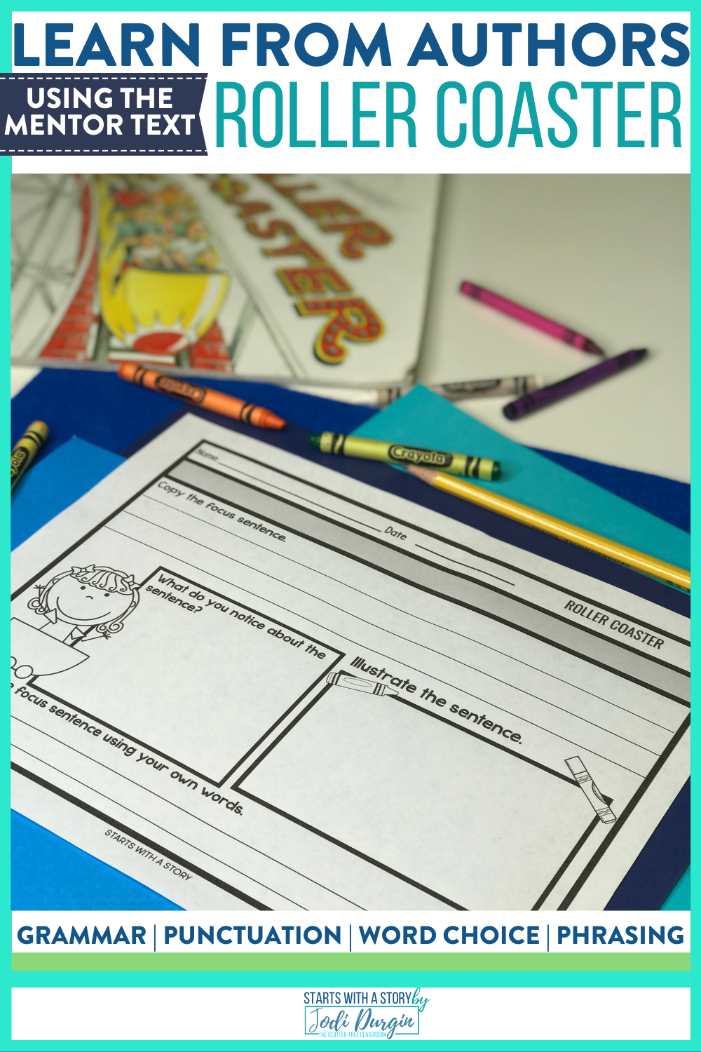 Rollercoaster Book Activities