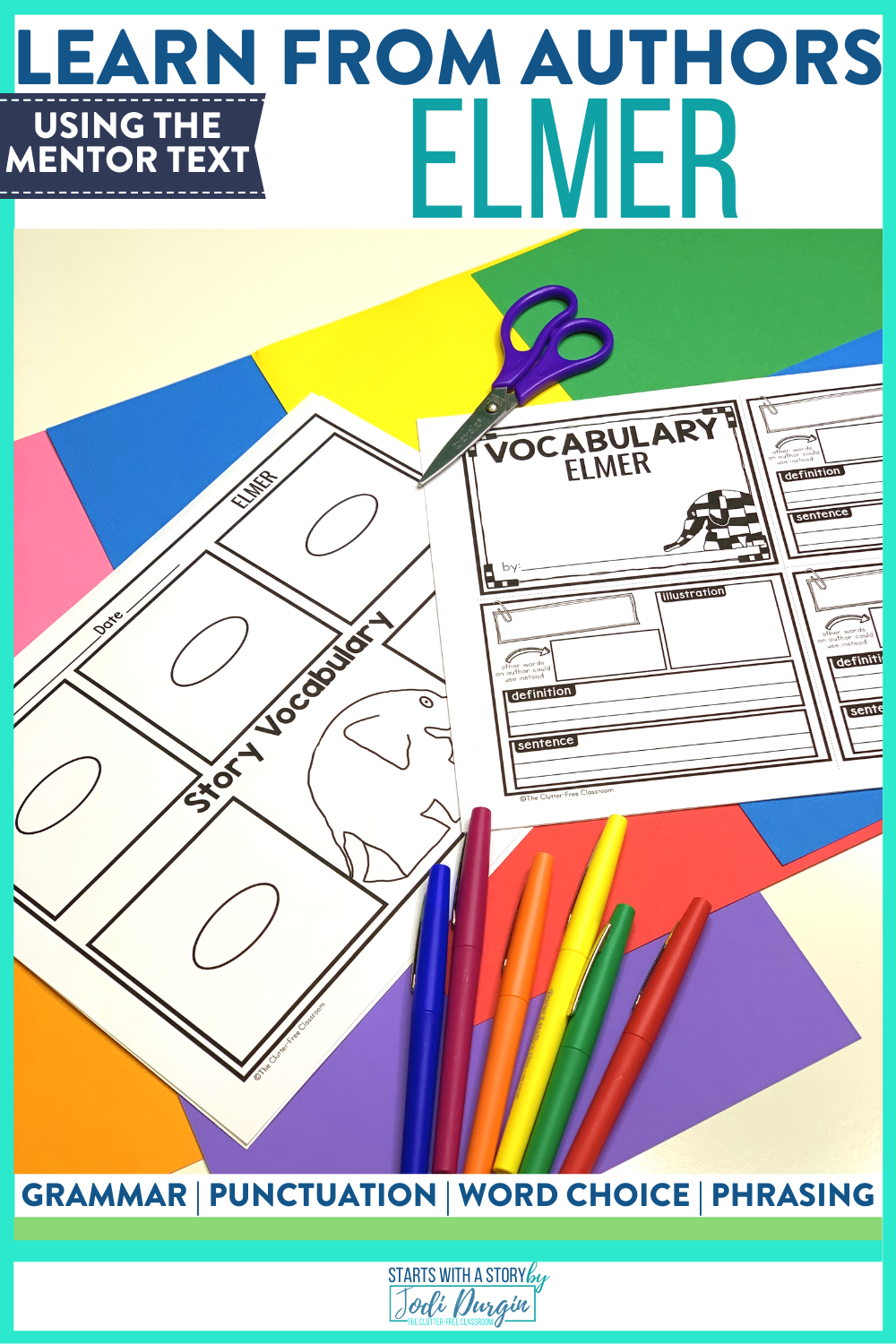 Elmer Book Activities