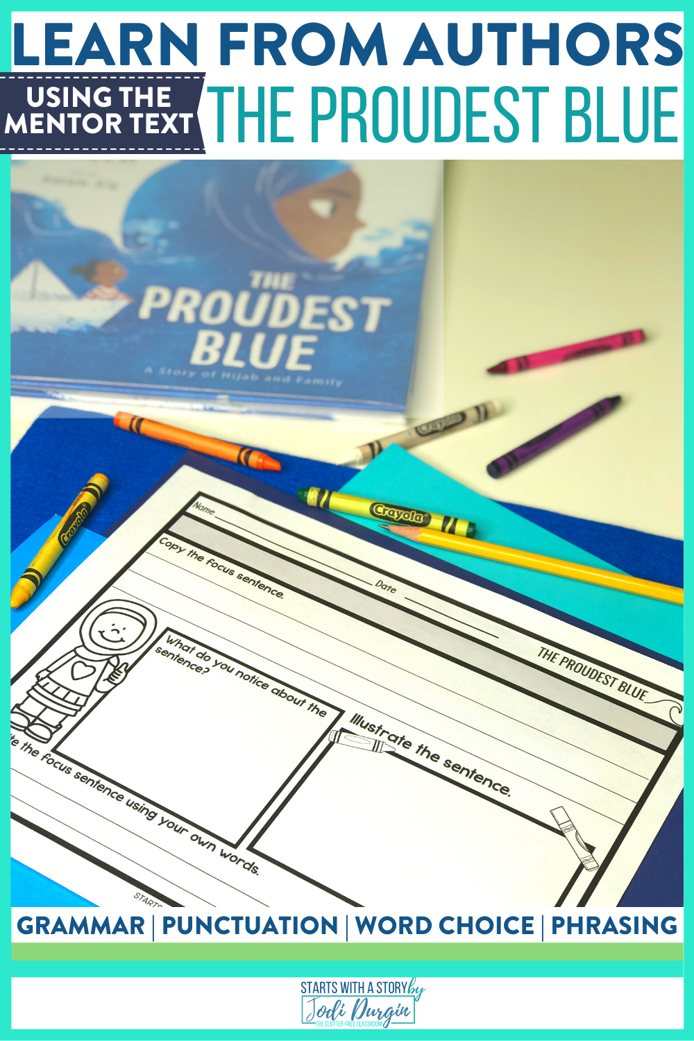 The Proudest Blue Book Activities