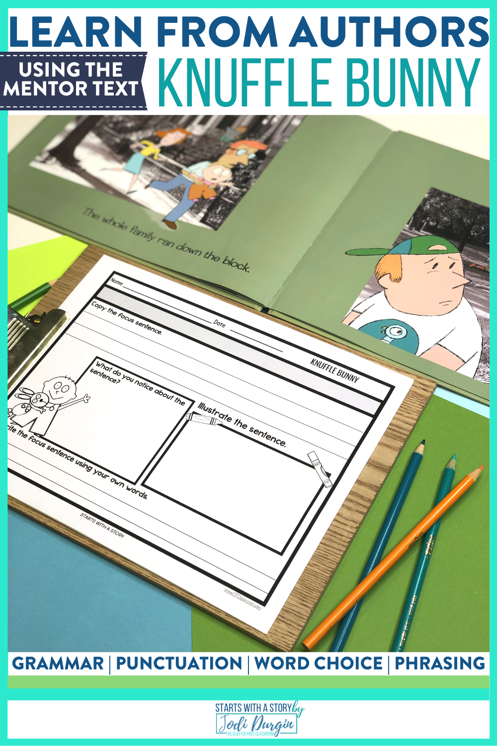 Knuffle Bunny Book Activities