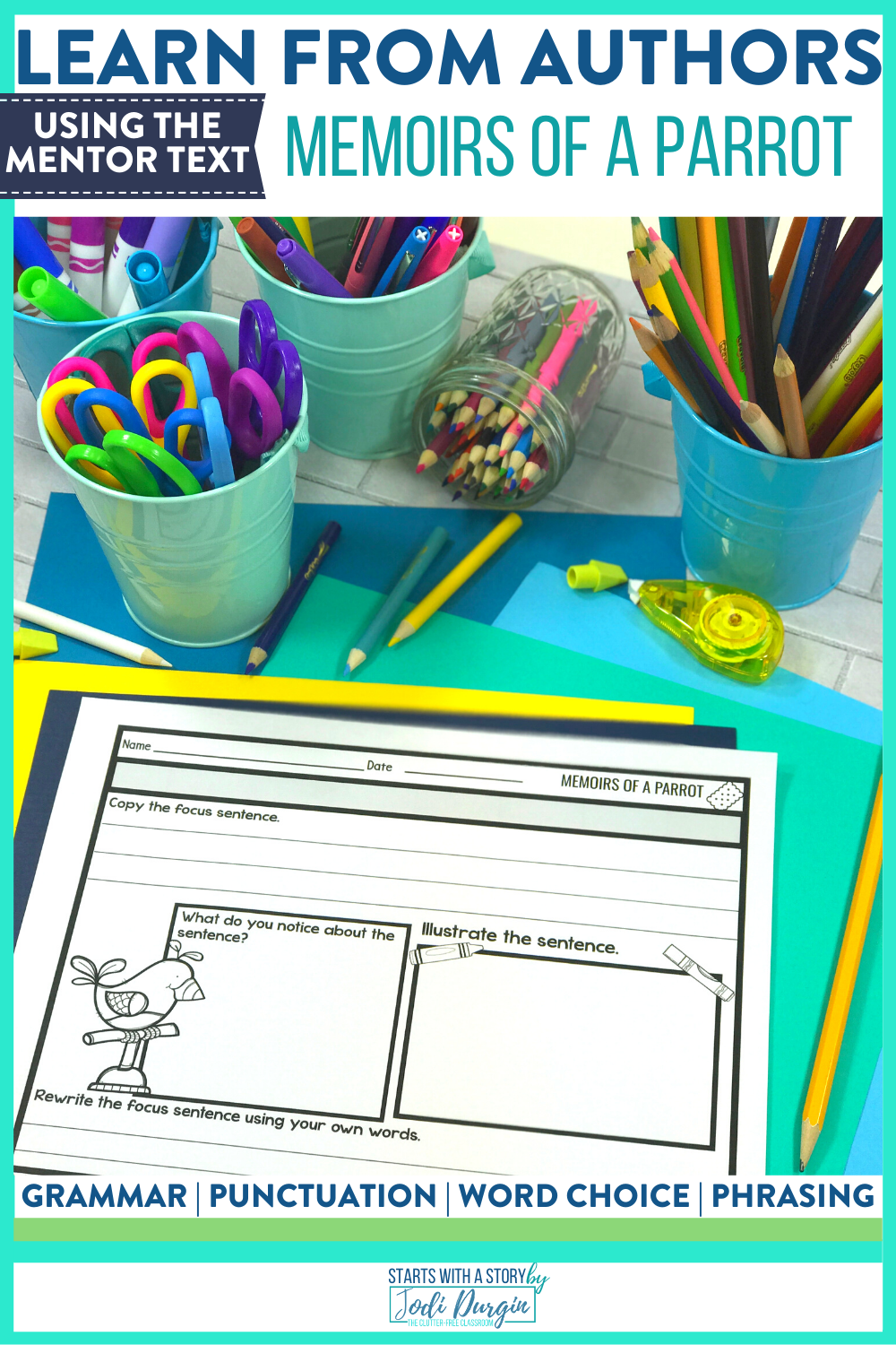 Memoirs of a Parrot Book Activities