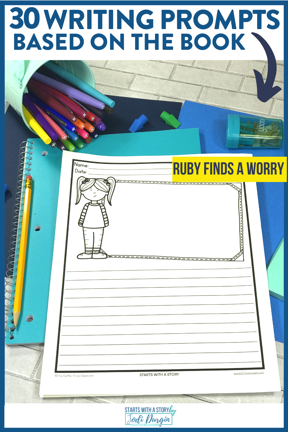 Ruby Finds a Worry Book Activities