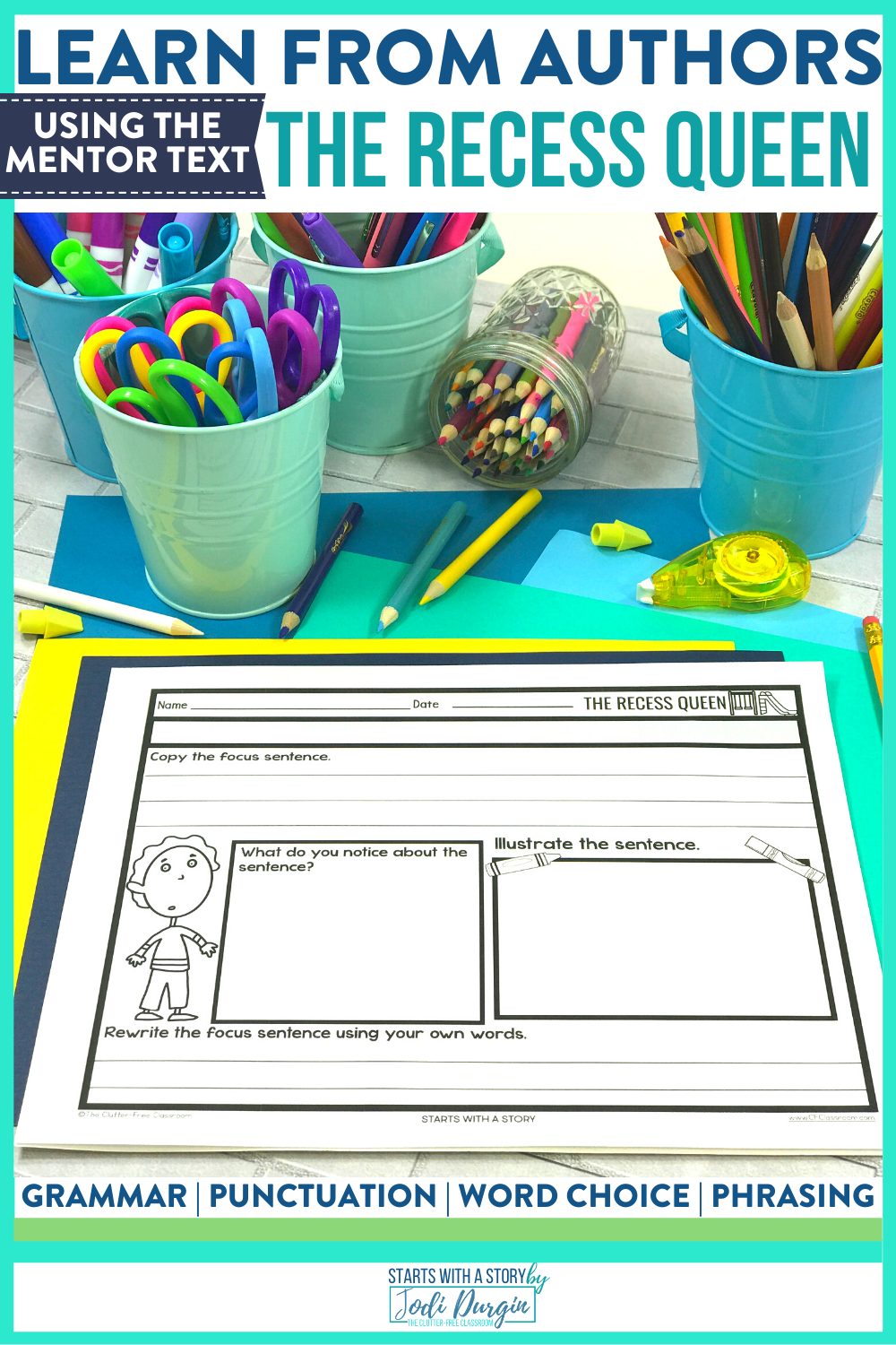 The Recess Queen Book Activities