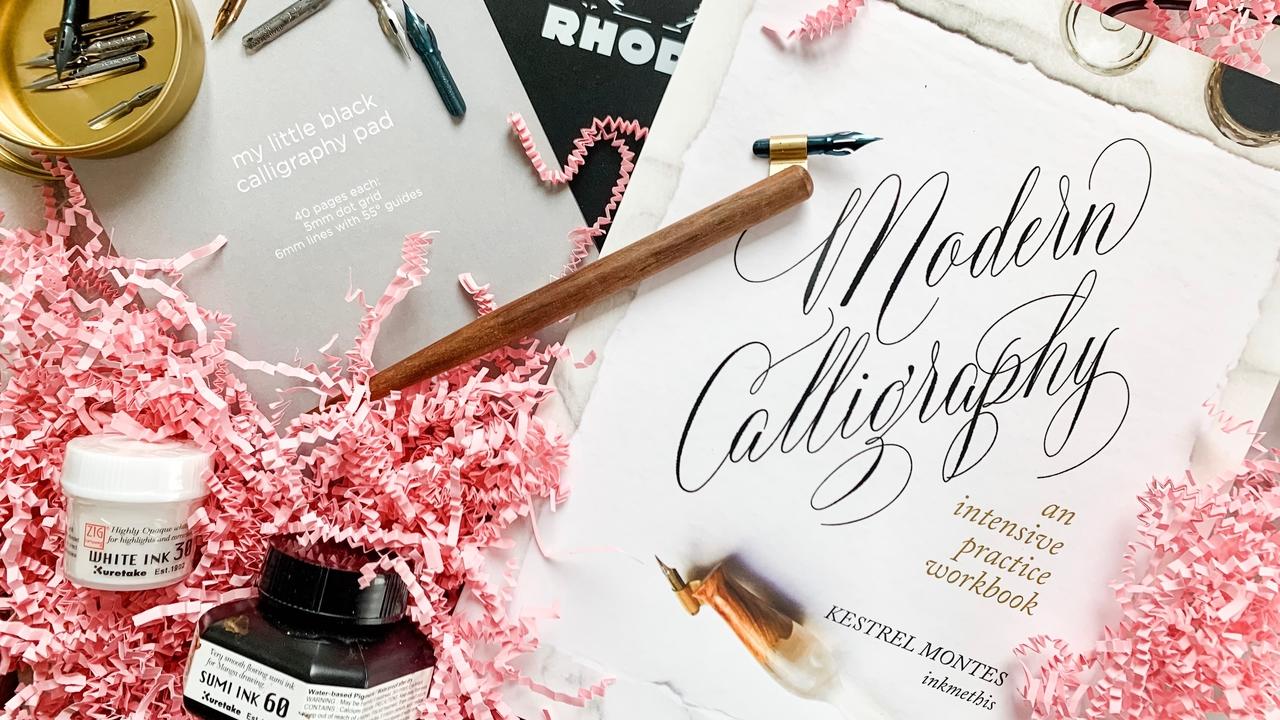 Learn calligraphy engraving with Bay Area calligrapher Kestrel Montes!