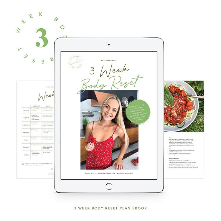 3-Week Body Reset | Health With Bec