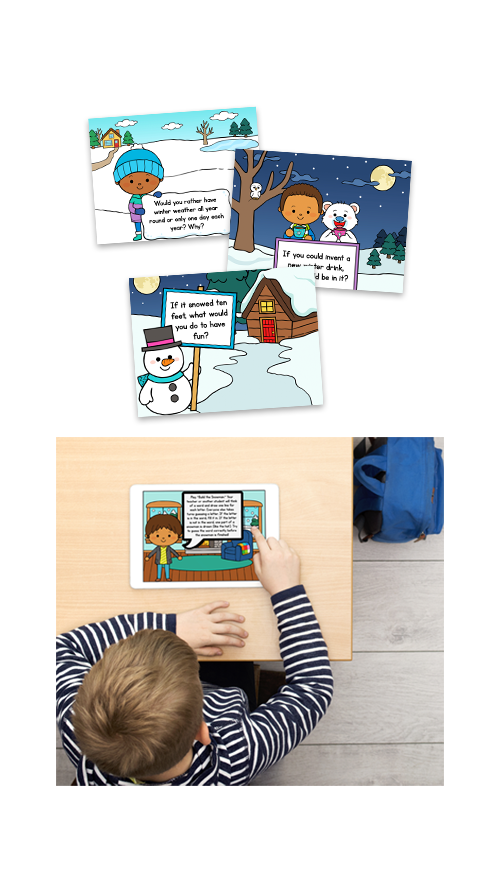 Free Fun Winter Discussion Questions and Activities!