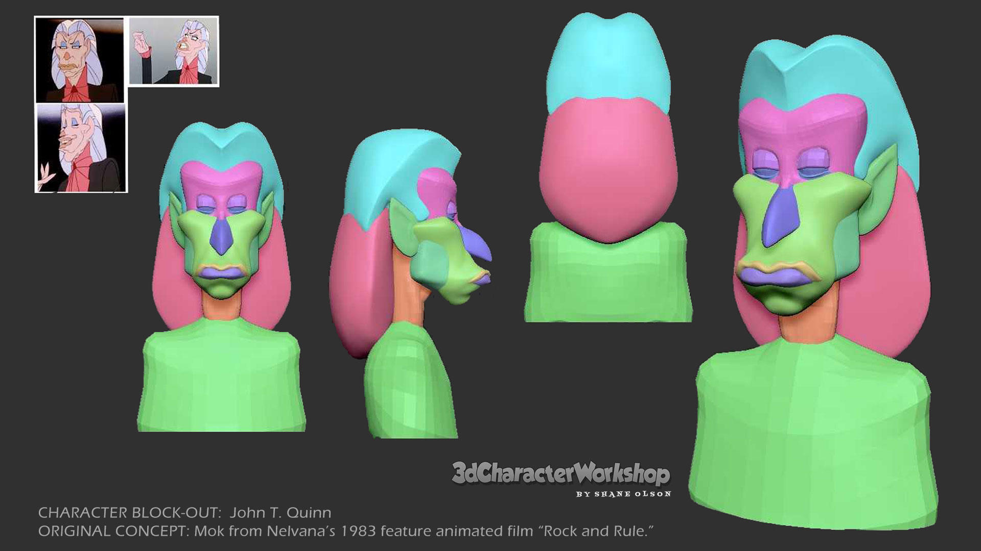 Pin by AndrésRafael on Blocking 3D Sculping | Zbrush tutorial, Zbrush ...