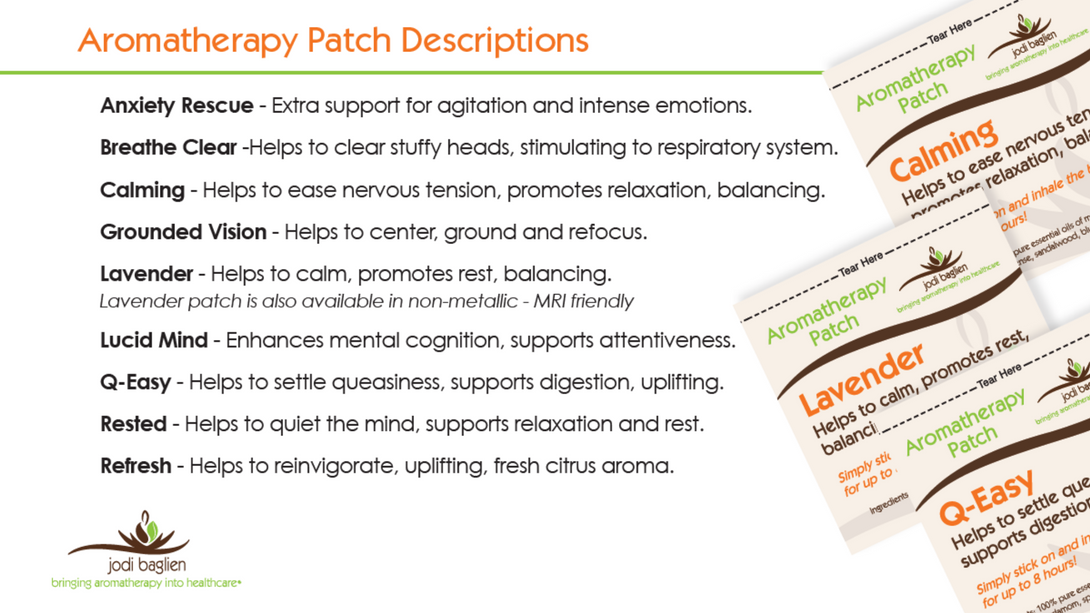 Aromatherapy Patch Training